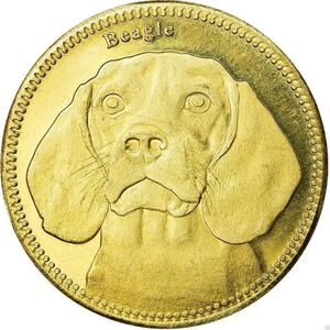 Coin: 5 Shillings (Dogs - Beagle) (Somaliland(Animals)