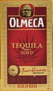 Drink Label: Olmeca Gold (Destileria Colonial de Jalisco, MexicoCol:MX ...