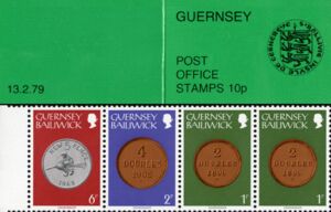 Stamp: Guernsey Post Office Stamps: Coins (10p booklet) (Guernsey ...