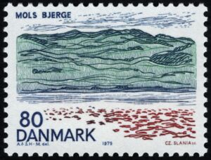 Stamp: Mols Mountains (Denmark(Danish Tourist Association - North ...