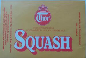 Drink Label: Squash Thor (Thor Bryggerierne A/S, DenmarkCol:DK-BEER-000648