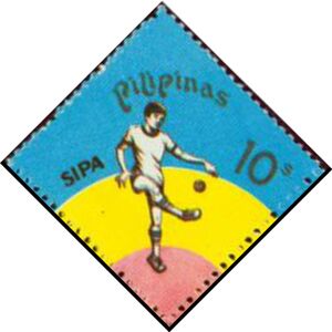 Stamp: Positions of Sipa Ball-game (Philippines(Sipa ball-game) Mi:PH ...