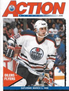 Magazine: Oilers vs Flyers (CanadaCol:CA OAM-1990