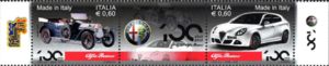 Stamp: Alfa Romeo Motor Cars (Italy(Made in Italy 2010) Mi:IT 3367-3368 ...