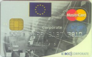 Bank Card: BCC Corporate MasterCard (BCC Corporate, BelgiumCol:BE-MC-0020
