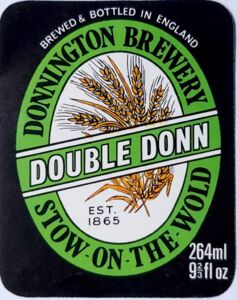 Drink Label: Double Donn (Donnington Brewery, United Kingdom of Great ...