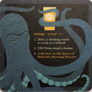 Beer Coaster: Stoup Brewing (Stoup Brewing, United States of AmericaCol ...
