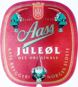 Drink Label: Aass Juleol (Aass Brewery, NorwayCol:NO-BEER-000532