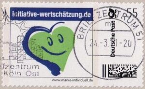Stamp: Initiative-Wertschatzung.de (Germany: Personalized Stamps ...