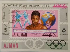 Selo: Helsinki; Floyd Patterson 1952 (Ajman(Olympic Games 1952-1968 ...