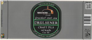 Drink Label: Drulsener Craft Pils (Brouwerij d'n Drul, NetherlandsCol ...