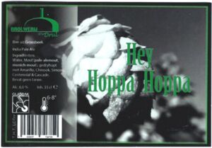 Drink Label: Hey Hoppa Hoppa (Brouwerij d'n Drul, NetherlandsCol:NL ...