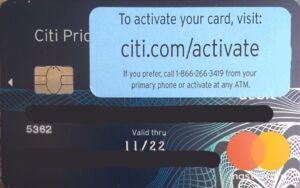 Bank Card: Citi Priority (Citibank, United States of AmericaCol:US-MC-0860