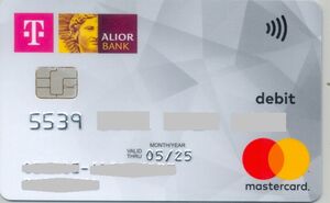 Bank Card: Alior & Telekom (Alior Bank, RomaniaCol:RO-MC-0318.02