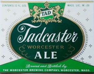 Drink Label: Tadcaster Worcester Ale (Worcester Brewing Company, United ...