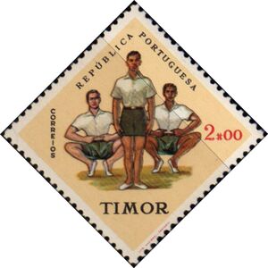 Stamp: Sport (Timor(Sport) Mi:TL 340,Sn:TL 316,Yt:TL 325,Sg:TL 380,Afi ...