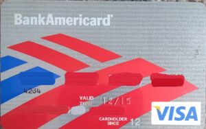 Bank Card: Bankamericard (Bank of America, United States of America ...