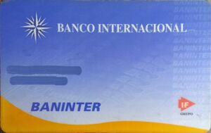 Bank Card: Baninter (Banco Internacional, EcuadorCol:EC-GM-0007