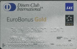 银行卡: Diners Club International - SAS (Diners Club International, 丹麦Col ...
