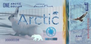 Banknote: 1 Polar Dollar (Fantasy Issues(Arctic Territories) Col:ARC-31