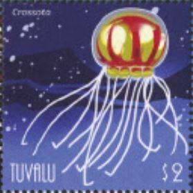 Stamp: Jellyfish (Crossota) (Tuvalu(Jellyfish) Mi:TV 2630,Sn:TV 1490b ...