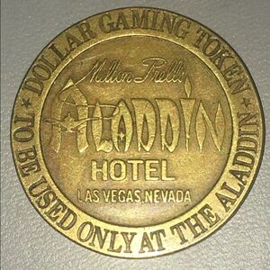 Token: Aladdin Hotel (United States of America(Casino Tokens) Col:US-003077
