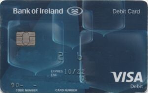 Bank Card: Bank of Ireland Debit Card (Bank of Ireland, IrelandCol:IE ...