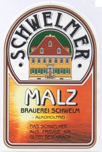 Drink Label: Schwelmer malz (Brauerei Schwelm, Germany, Federal ...