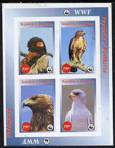 Stamp: Birds WWF (Russia, Bashkortostan: Illegal Stamps(Russia ...