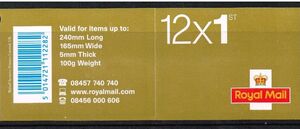 Stamp: Queen Elizabeth II - Decimal Machin (United Kingdom of Great ...