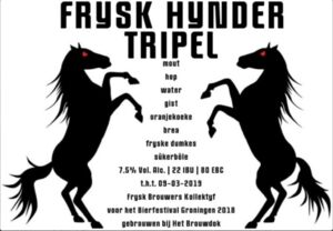 Drink Label: Frysk Hynder Tripel (Brouwdok, NetherlandsCol:NL-BEER-024445