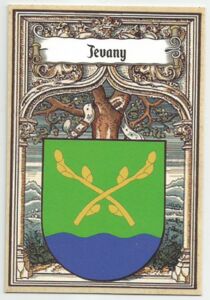Pocket Calendar: Jevany (Czech Republic(Coat of Arms) Col:CZ-2022-Coat ...