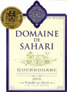 Drink Label: Guerrouane AOG - Domaine de Sahari - vin gris 2010 ...