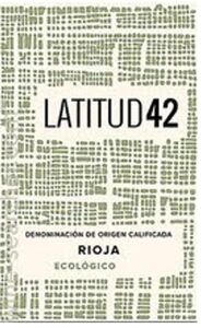 Drink Label: Latitud 42 Rioja Ecologico (Bodegas Latitud 42, SpainCol ...