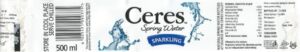 Drink Label: Ceres (Ceres Spring Water, South AfricaCol:ZA-WATER-000003
