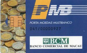 Bank Card: BCM - Porta Moedas Multibanco (Banco Comercial de Macau ...