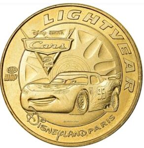 Token: Disneyland - Cars 2 - lightyear (France(Tourist Tokens - Monnaie ...