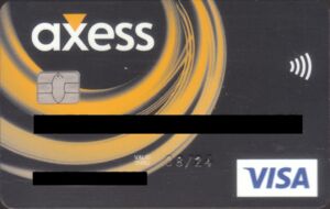 Bank Card: Axess (Akbank T.A.Ş., Türkiye (Turkey)Col:TR-VI-0379.03