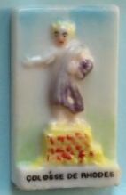 Meal Toy: Colossus of Rhodes (Fèves, France(The 7 wonders of the ...