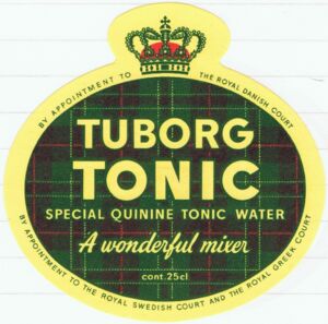 Drink Label: Tuborg Tonic (Tuborg Breweries Ltd., DenmarkCol:DK-SODA-000054