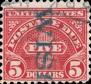 Stamp: Postage Due (United States of America) (Postage Due) Sn:US J78