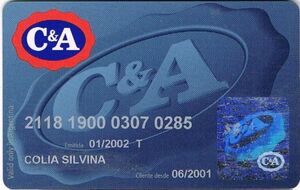 Bank Card: C&A (C&A, ArgentinaCol:AR-GM-0023.03