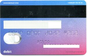 Bank Card: Revolut Mastercard 08-19 (Revolut, United Kingdom of Great ...