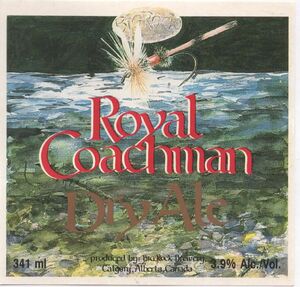 Drink Label: Royal Coachman Dry Ale (Big Rock Brewery, CanadaCol:CA ...