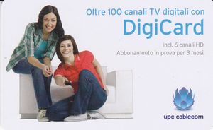 Gift Card: UPC Cablecom (UPC Cablecom, Switzerland(UPC Cablecom) Col:CH ...