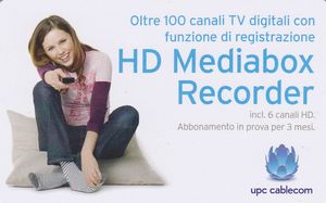 Gift Card: UPC Cablecom (UPC Cablecom, Switzerland(UPC Cablecom) Col:CH ...