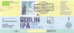 Drink Label: Berlin ipa (Brauerei BrewBaker, Germany, Federal ...