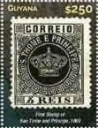 Stamp: St Thomas and Prince Islands (Guyana(First Stamps of United ...