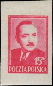 Stamp: President Boleslaw Bierut (1892-1956) (Poland(Boleslaw Bierut ...