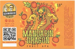 Drink Label: Mandarin dragon (Swager pivovar, SlovakiaCol:SK-BEER-007742